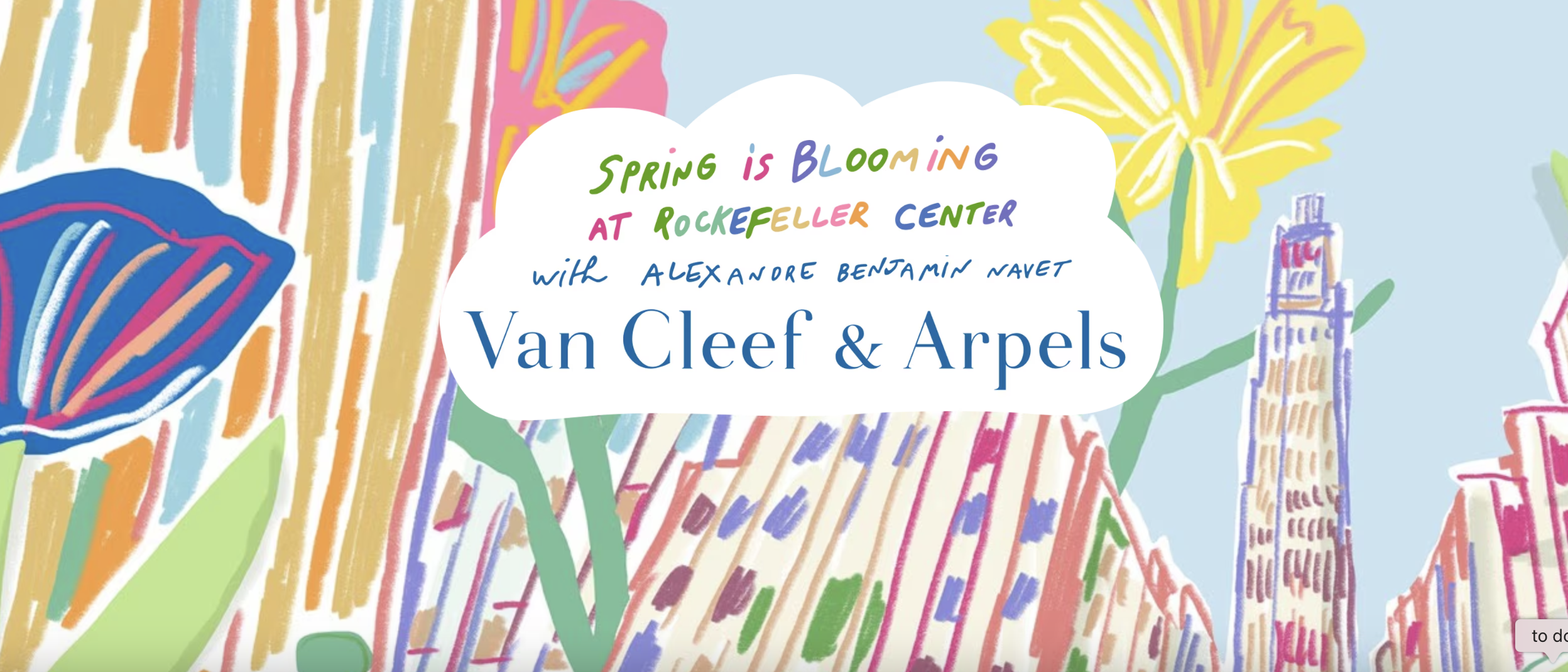 Spring is Blooming at Rockefeller Center with Van Cleef & Arpels — NYC for FREE